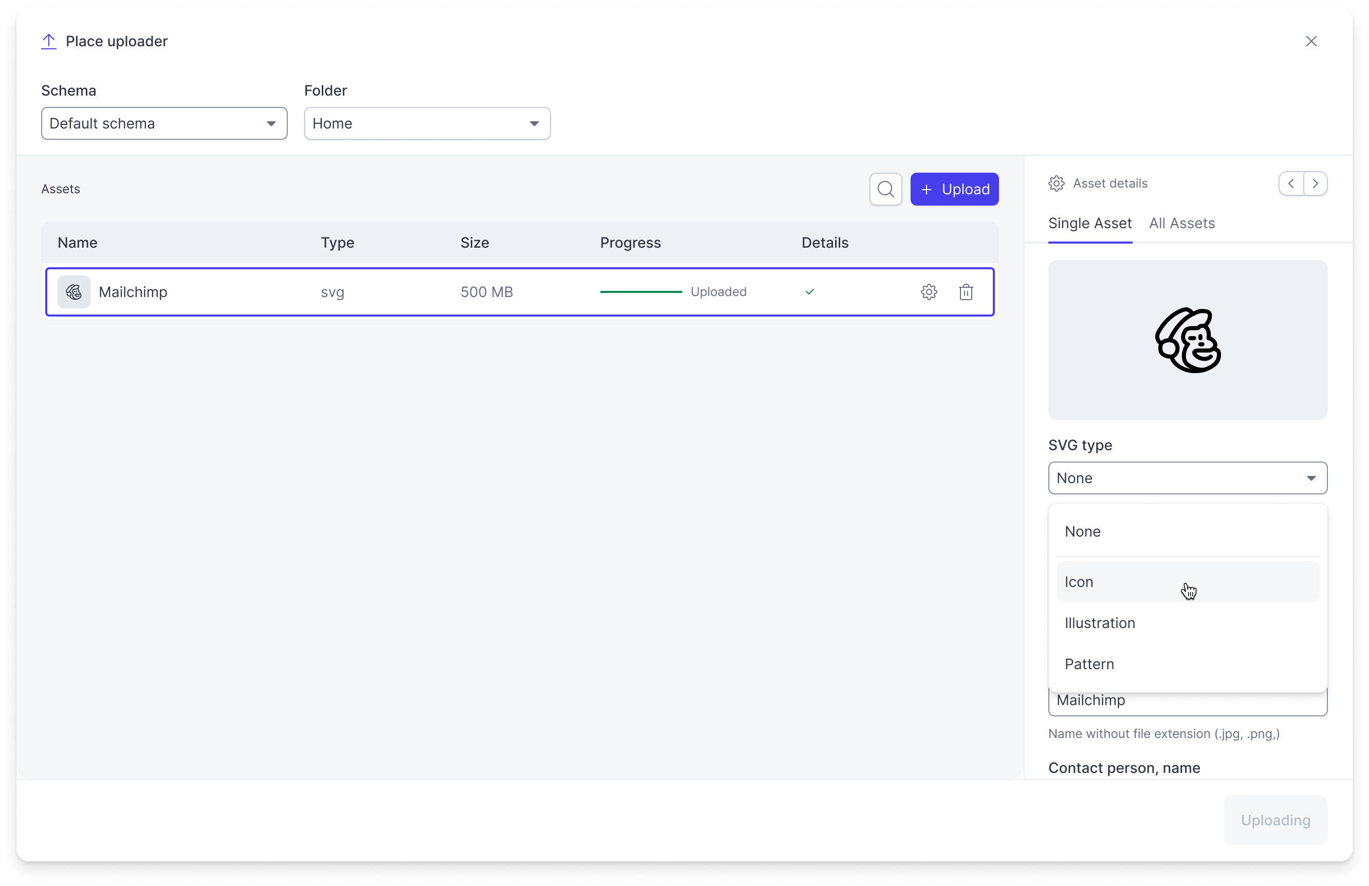 Place: Icon Management & Recoloring – Papirfly Help Center